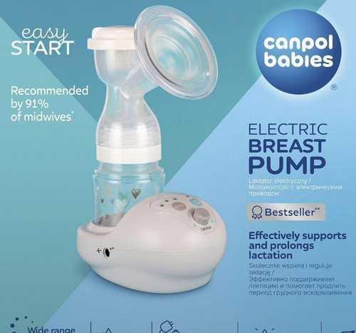 Молокоотсос электрический Canpol Babies EasyStart