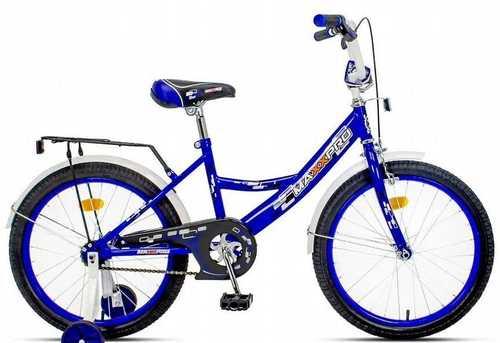 Велосипед Maxxpro 18" N-18-6 (сине-белый)