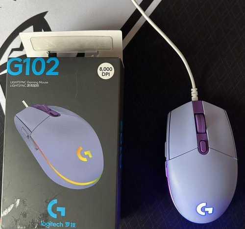 Игровая мышь logitech g102