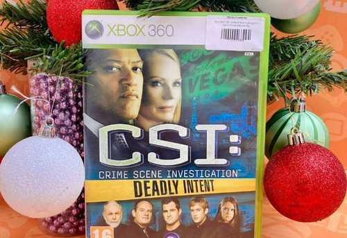 Xbox 360 CSI: Crime Scene Investigation