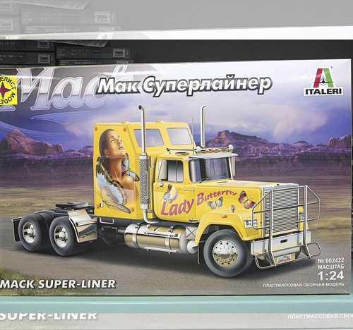 Mack Super-Liner сборная модель автомобиля 1/24