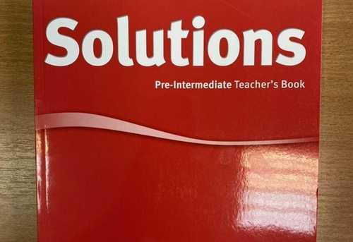 Книга для учителя Solutions Pre-Intermediate