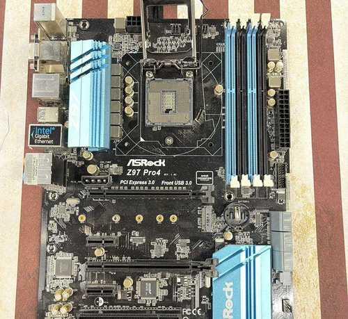 Материнская плата 1150 asrock z97 pro4