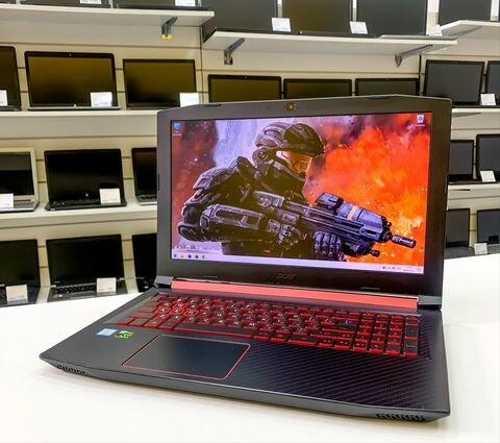 Игровой ноутбук Acer IPS/GTX1050Ti/SDD+HDD