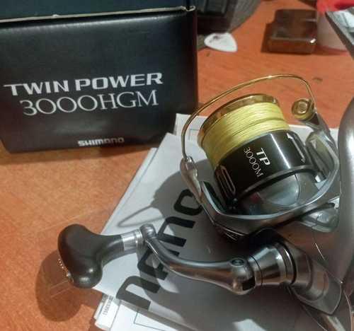 Катушка Shimano twin power 15 3000 HGM