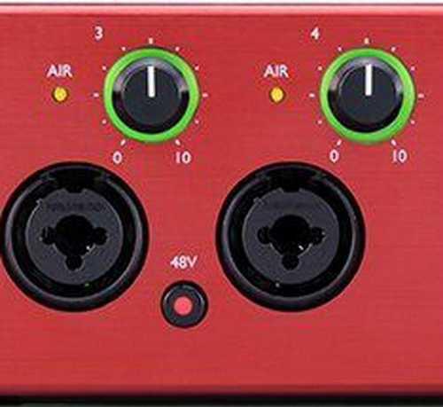 Аудиоинтерфейс focusrite Clarett+ 4Pre