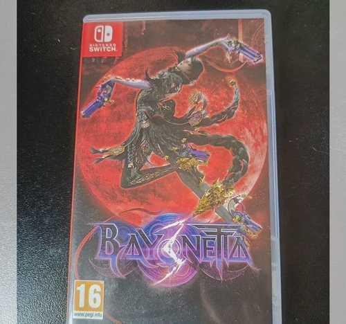 Bayonetta 3 nintendo switch картридж