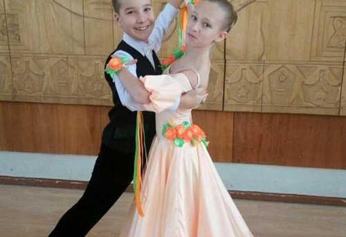 Платье для спортивных бальных танцев Стандарт Ю1