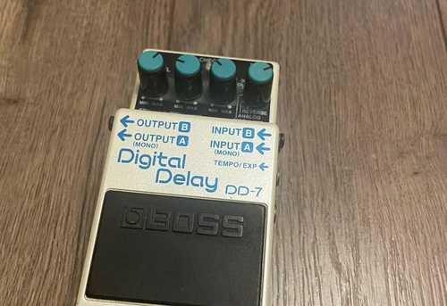 Гитарный эффект дилей Boss Digital Delay DD-7