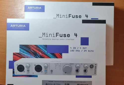 Новая Arturia minifuse 4