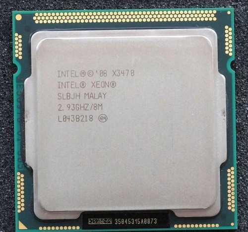 Процессор Intel Xeon X3470