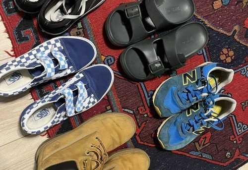 Ботинки Vans, Timberland, New Balance, Zara