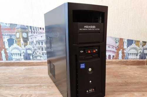 Рабочий пк: Core2 Duo / 4 GB DDR3 / Radeon HD 4670