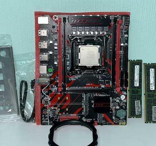 Клмплект xeon 2680v4/32gb/x99 red