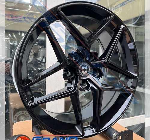 Диски R19 5x114.3 HRE FF11 Black Gloss разношир