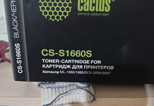 4 ре картриджа cactus CS-1660S