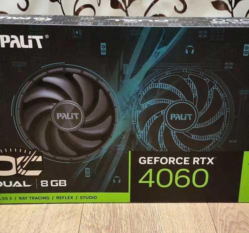 RTX 4060 Palit Dual OC Гарантия / Обмен Bыкyп