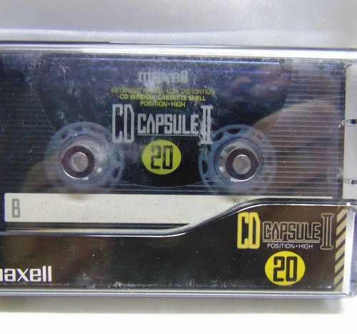 Аудиокассета Maxell CD-Capsule II 20 TypeII /High