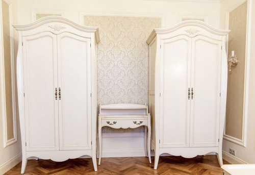 Платяной шкаф двух дверный в стиле прованс в налич