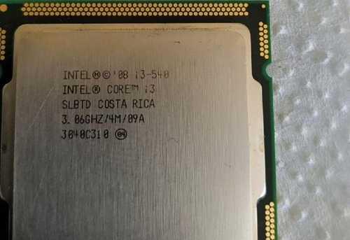 Процессор i3-540