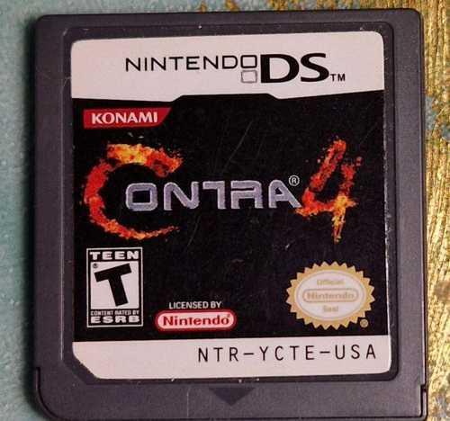 Contra 4 (Nintendo DS) ntsc-U