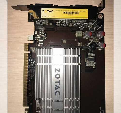 Видеокарта zotac GeForce 210