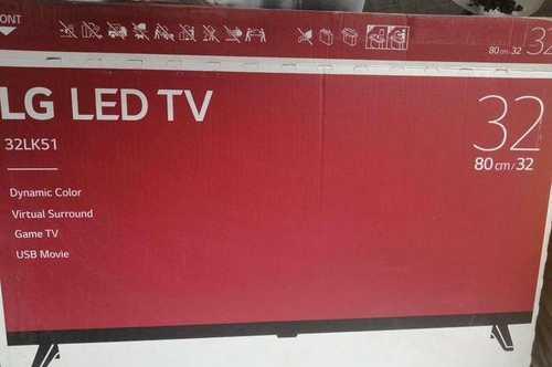 Телевизор LG LED TV 32lk51, 80см