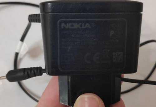 Зарядка для Nokia тонкая DS 2,0 выход тока 350мА