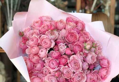 Букет цветов кустовые пион. розы,цветы,доставка