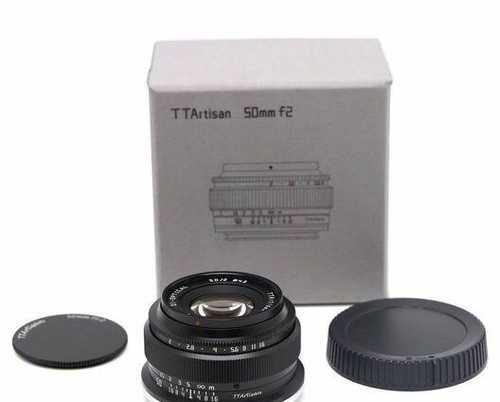 TTArtisan 50mm f/2 Nikon Z в упаковке