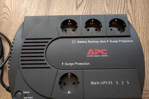 Ибп apc back ups es 525 обзор