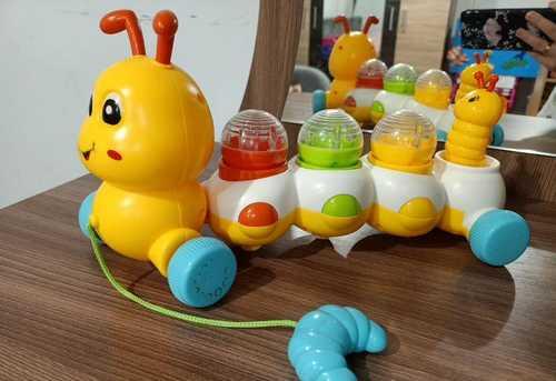 Сортер Гусеница Baby GO
