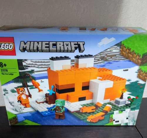 Lego minecraft 21178 Лисья хижина