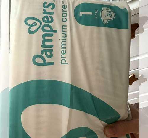 Памперсы детские 1 pampers