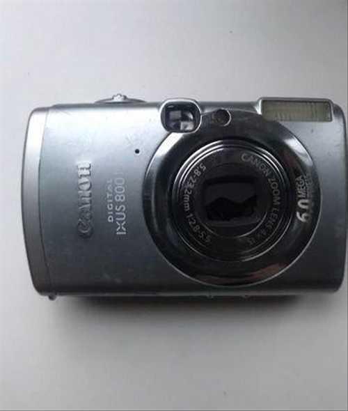 Фотоаппарат Canon ixus 800 ir
