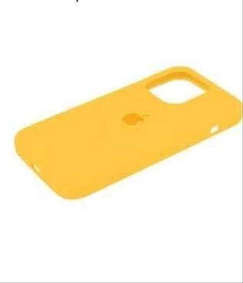 Чехол silicone case оптом для iPhone 14 жёлтый