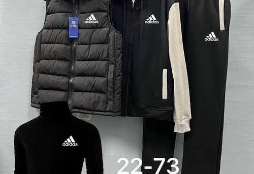 Спортивный костюм 4в1 adidas теплый