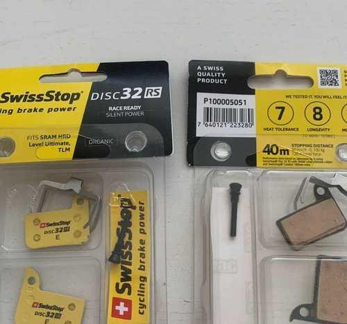 Тормозные колодки SwissStop disc32RS