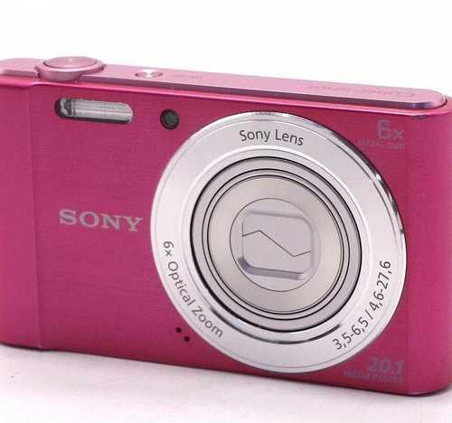 Фотоаппараи розовый Sony Cyber-shot DSC-W810
