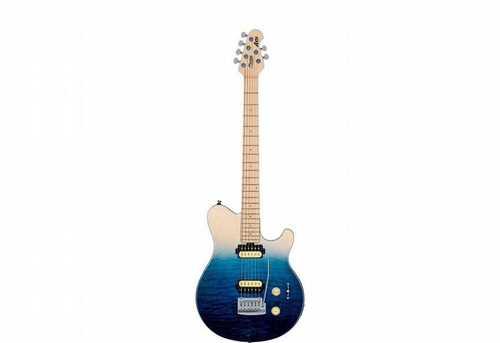 Sterling By Music Man Axis AX3QM Spectrum Blue