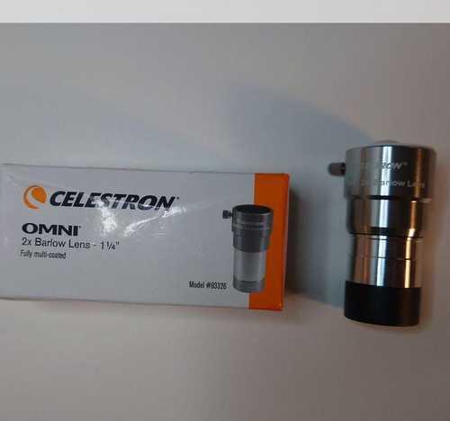 Линза Барлоу Celestron 2х