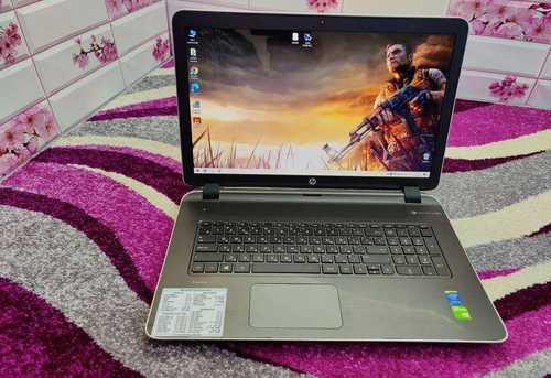 Ноутбук 17.3" HP pavilion nvidia GeForce 840m