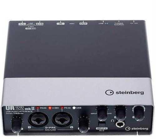 Внешняя звуковая карта Steinberg UR22mkii Value Ed