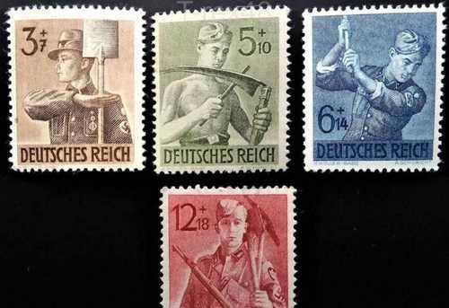 Почтовые марки Германии. 1943г