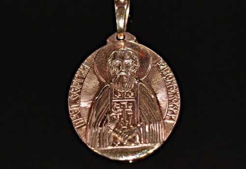 Подвеска-икона золотая (1,26 г, Золото, 585)