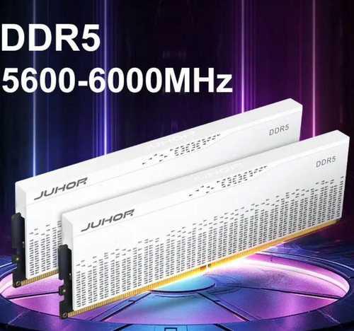 Оперативная память DDR5 32gb (16*2) 6000mhz новая