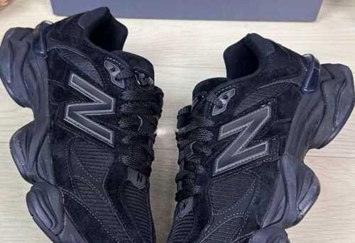 Кроссовки New Balance 9060 "Triple Black" летние