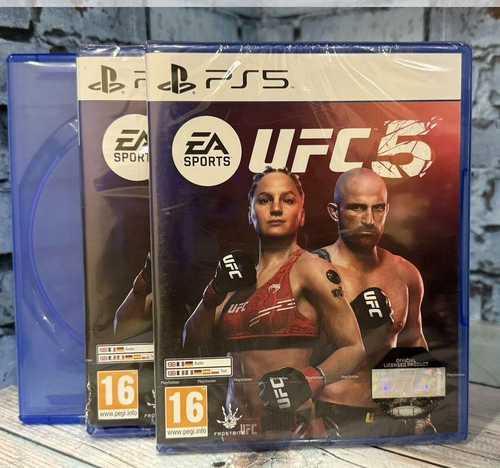 UFC 5 PS5 диск