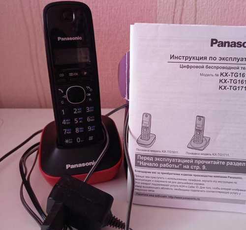 Радиотелефон panasonic kx-TG1611 Ru