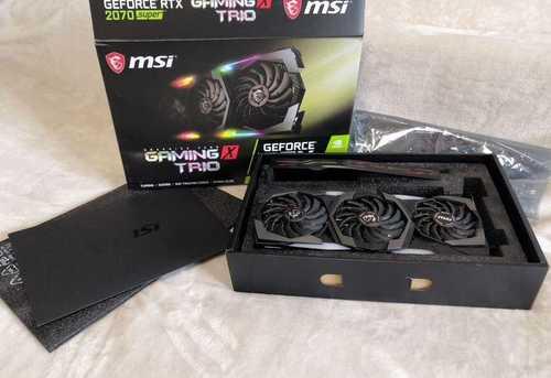 Видеокарта MSI RTX 2070 super gaming X trio 8GB